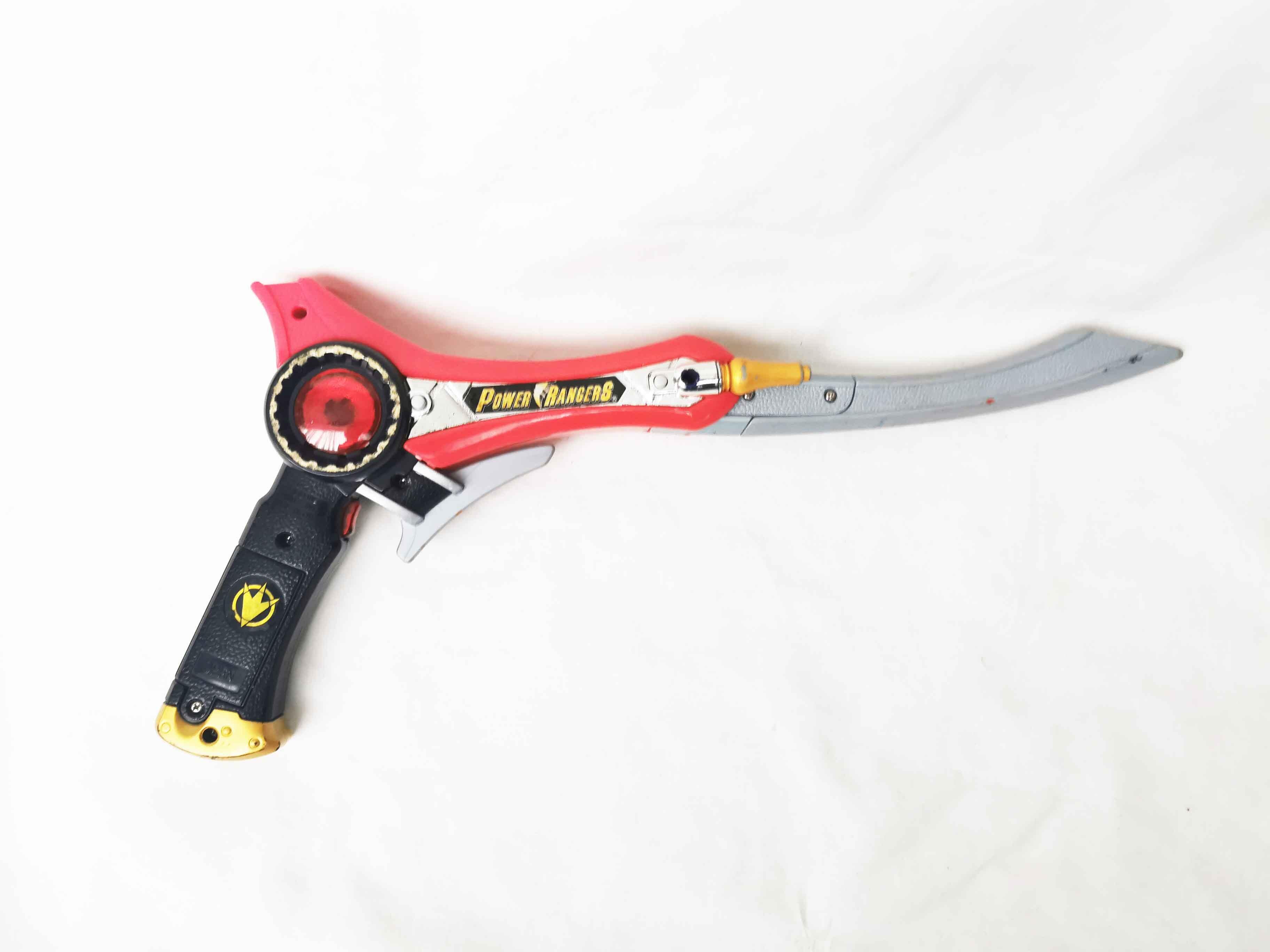 Power Rangers Dino Thunder Thundermax Saber Crimson Edition Bandai ...