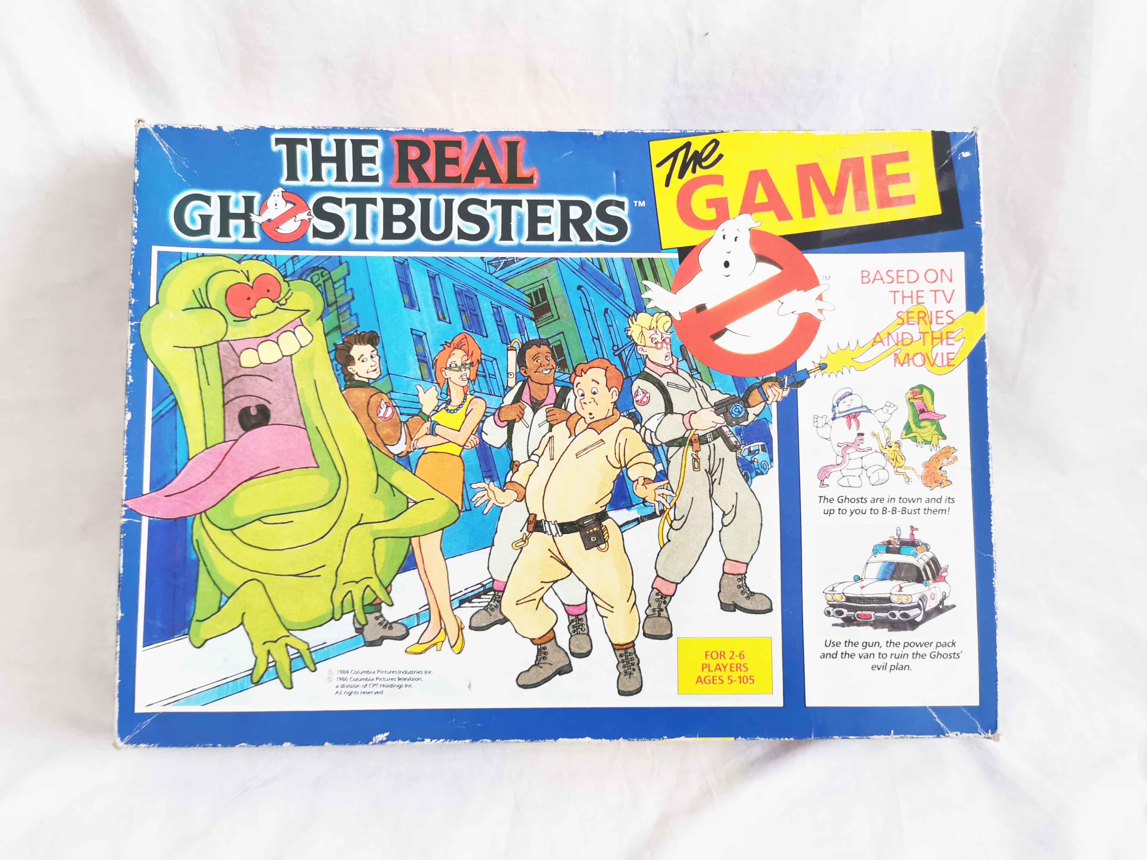 The Real Ghostbusters The Game Vintage 1989 Board Game Triotoys
