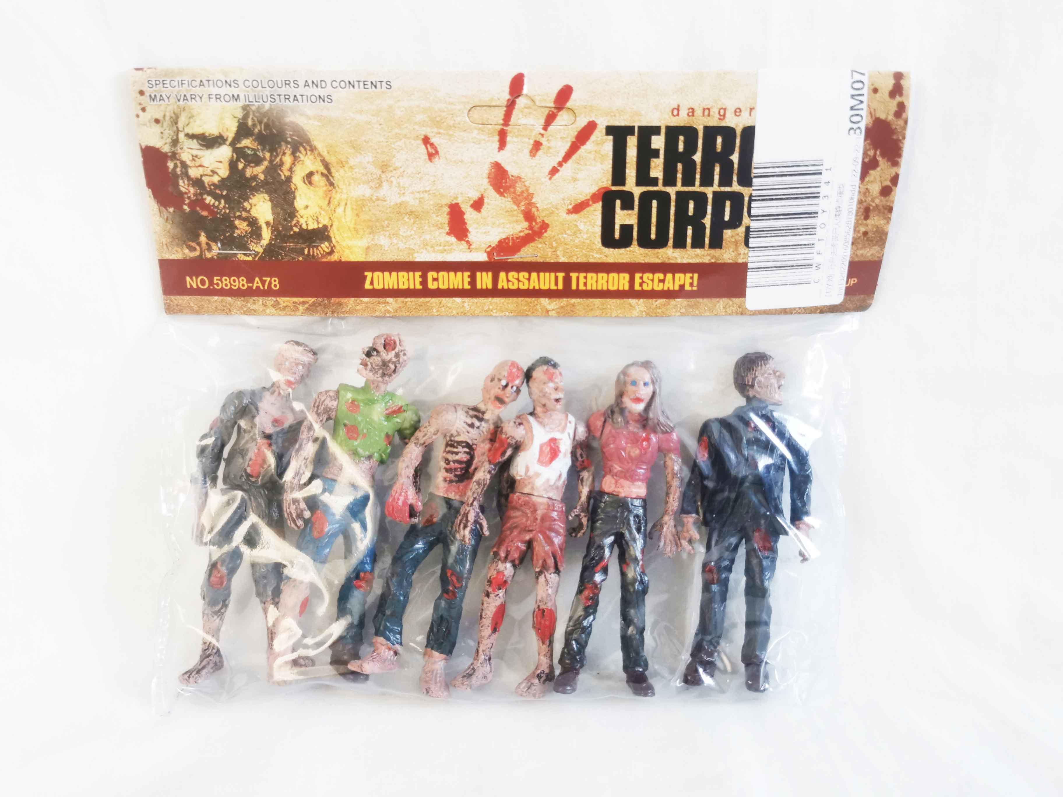 Corpse Zombie 3.75" Action Figures set of 6