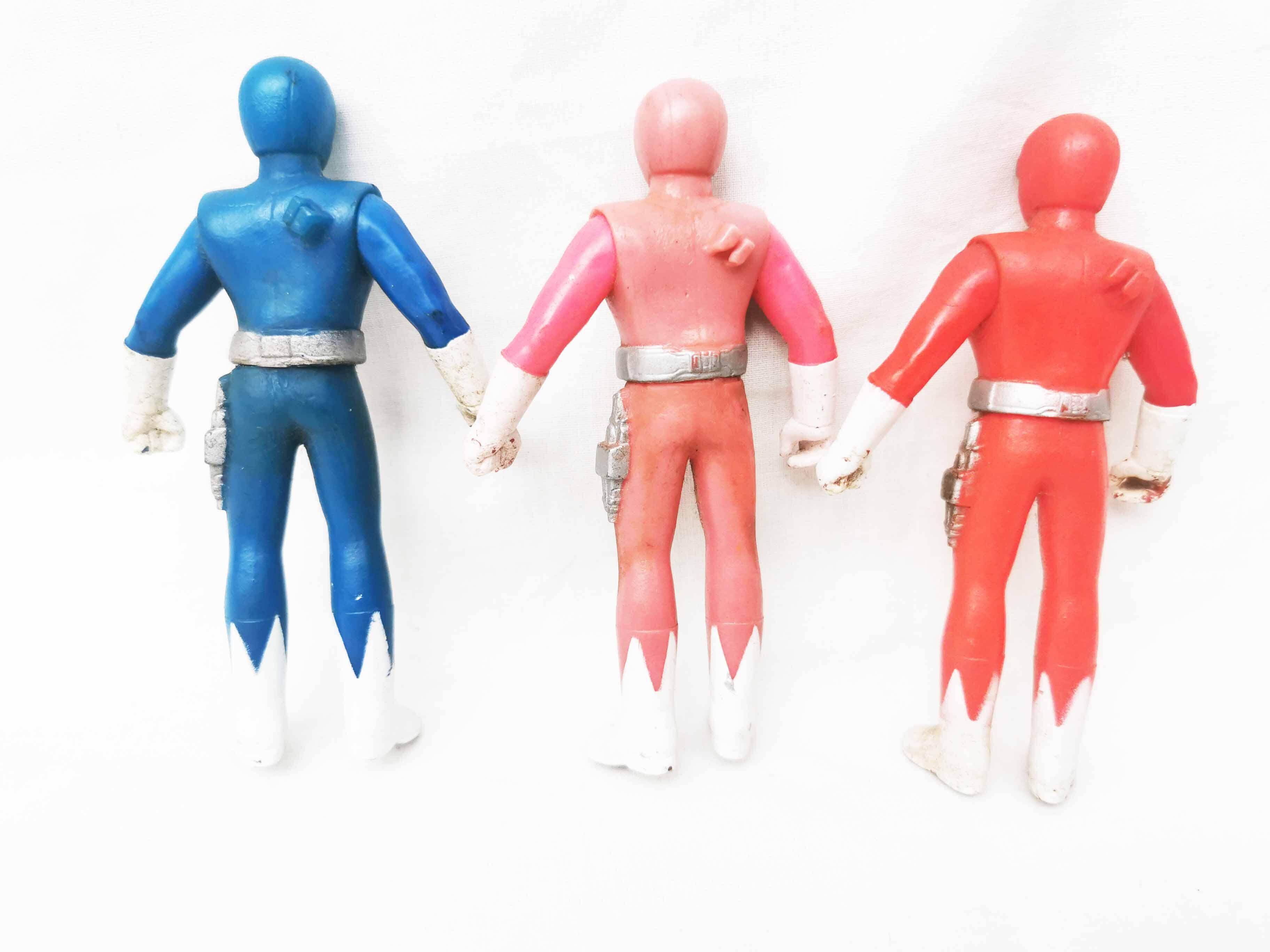 Knock Off KO Power Rangers 4 Action Figures