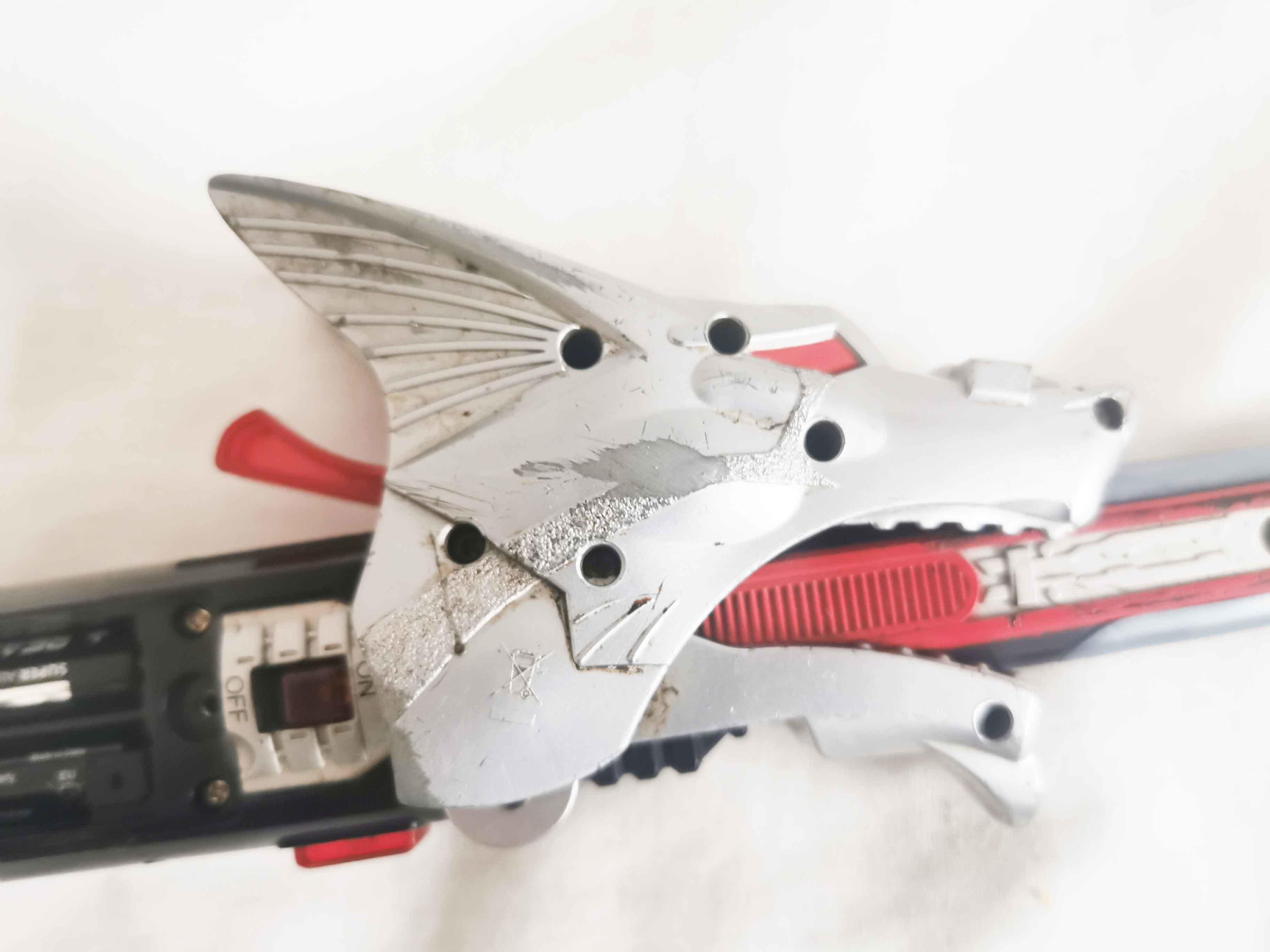 Power Rangers SPD Shadow Saber 2005 Bandai Lights and Sound Working