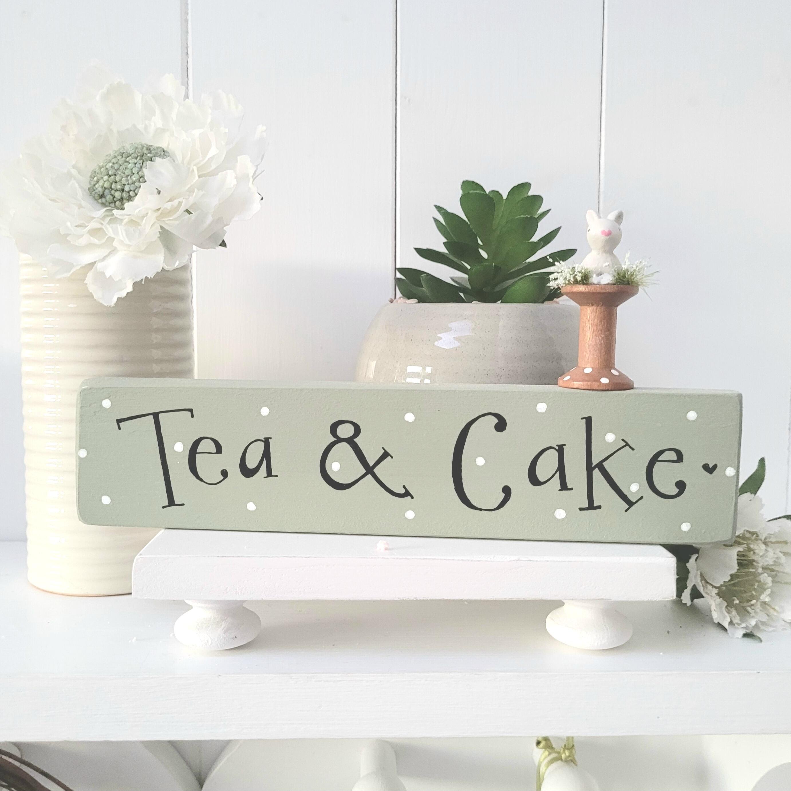 TEA & CAKE SIGN