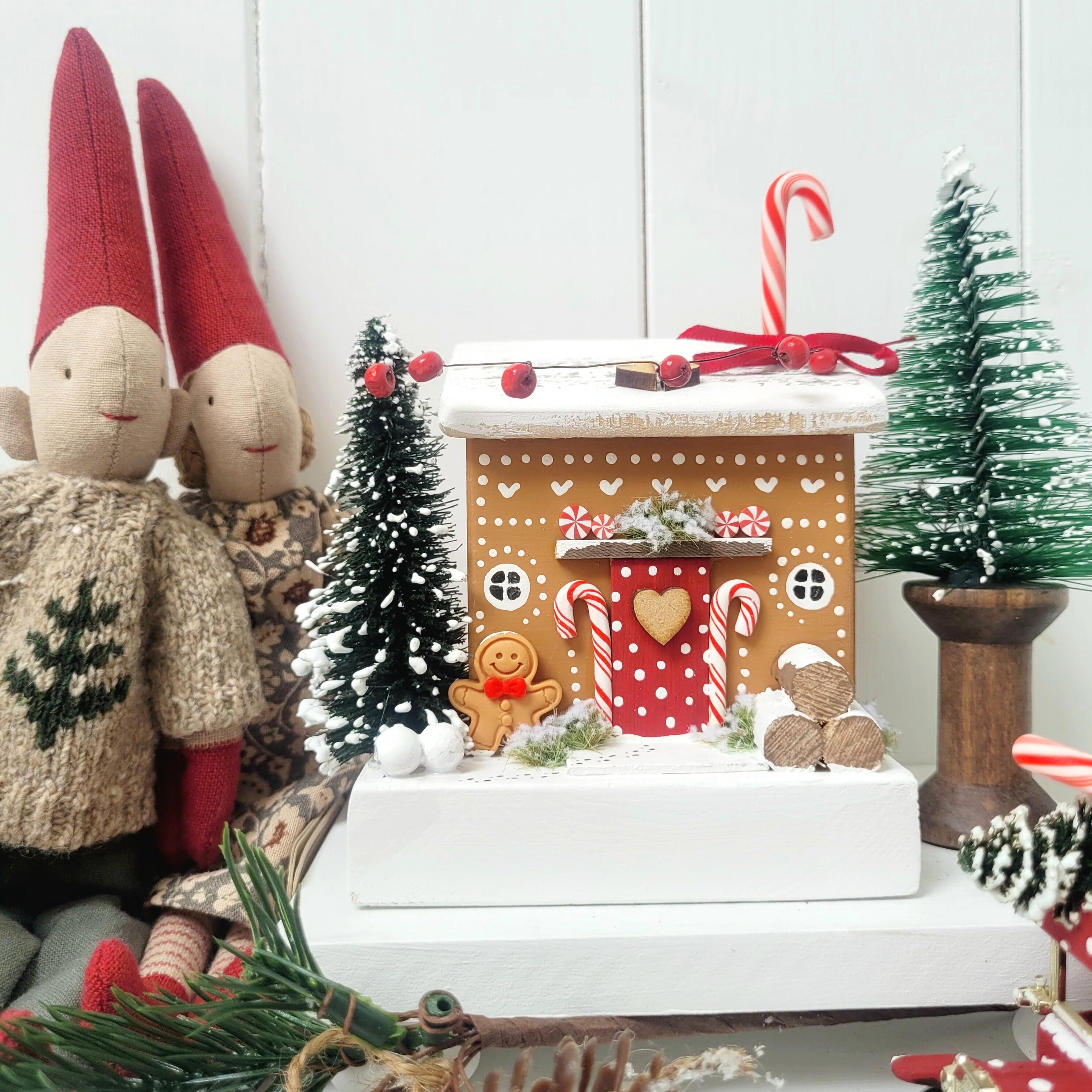 GINGERBREAD COTTAGE WITH OPTIONAL TRUCK