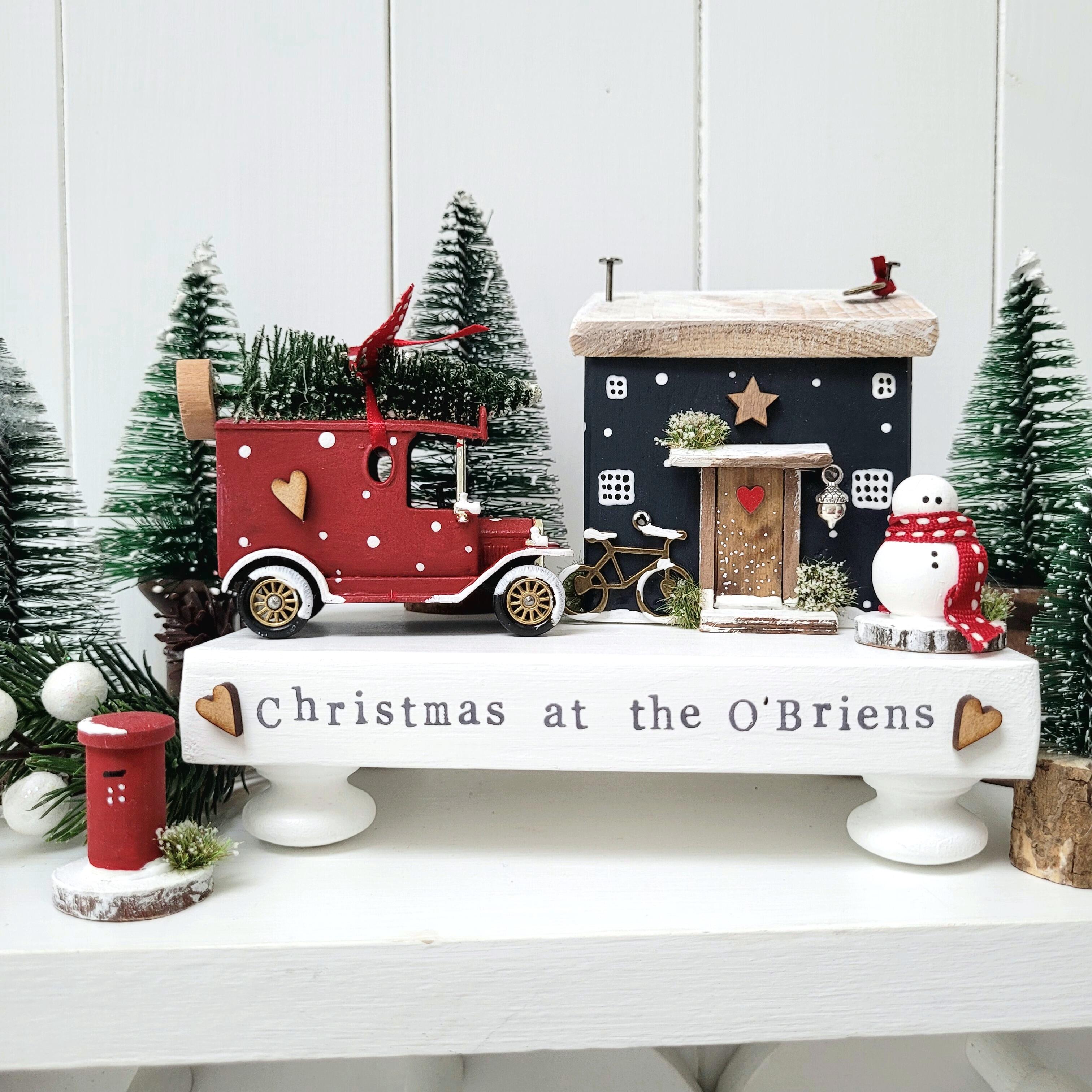 CHRISTMAS AT THE ( YOUR SURNAME) DISPLAY BENCH