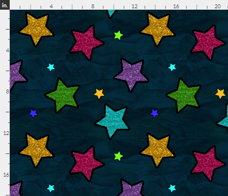 Glitter Stars