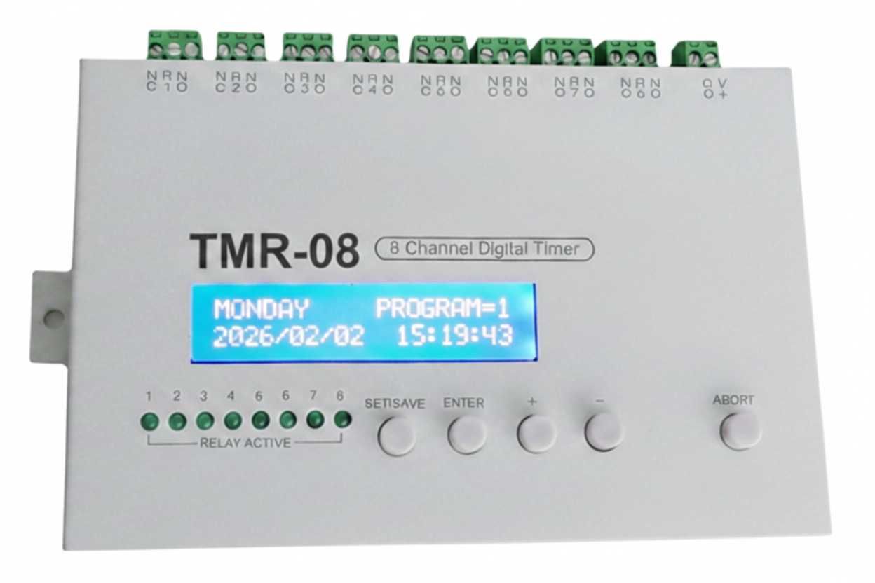 TMR-08 Programmable Timer Relay