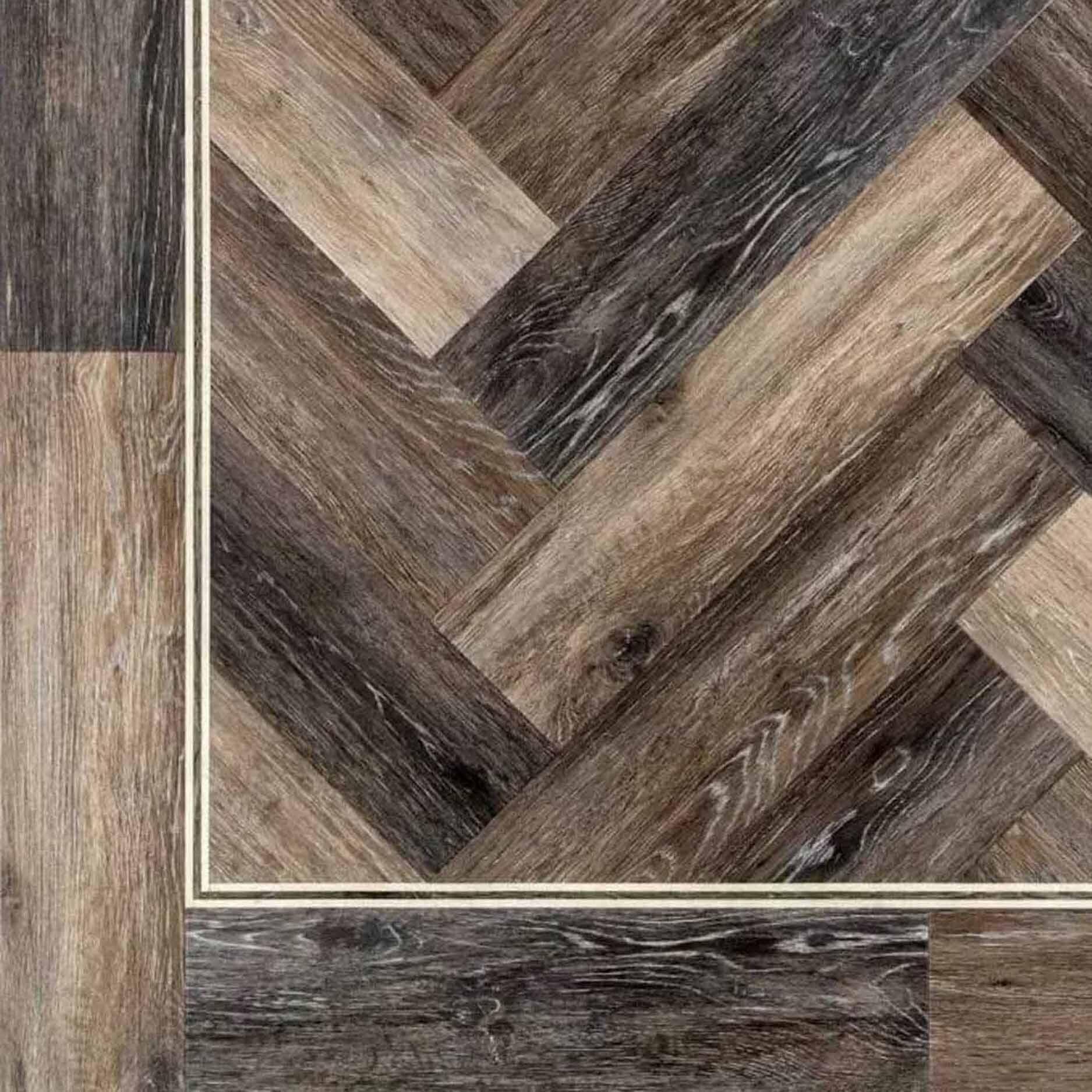 Random Holz Herringbone Ambiance Luxury Vinyl Flooring