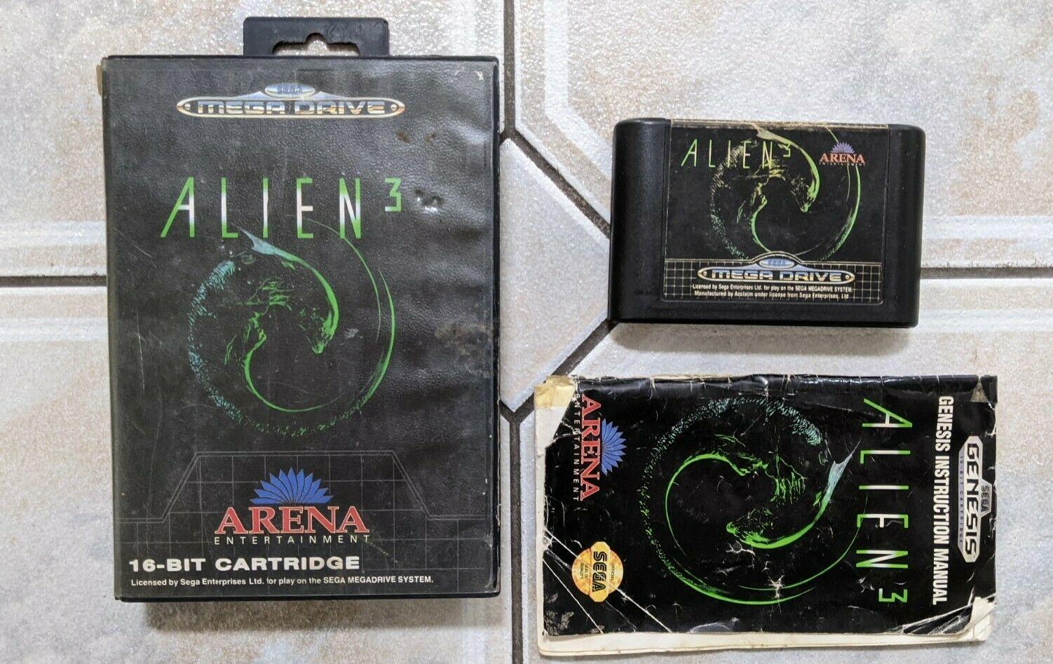 Alien 3 Sega Megadrive Game