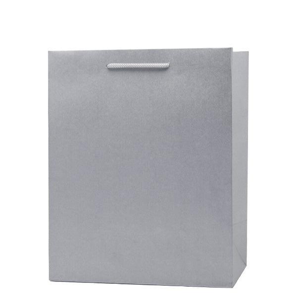 Silver KRAFT Medium Gift Bag