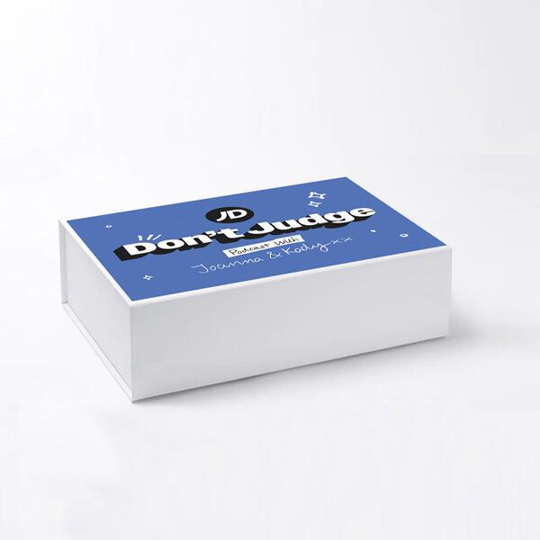 Branded Vinyl Magnetic Box - Small (200 x 160 x 80mm)