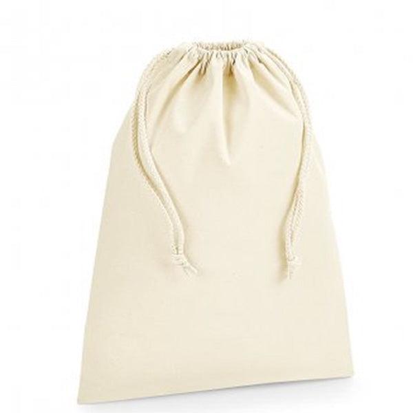 Organic Cotton Drawstring Stuff Bag MEDIUM - 48 x 31 cm