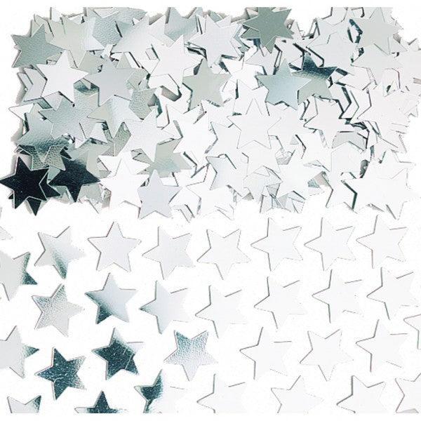 Silver Star Confetti
