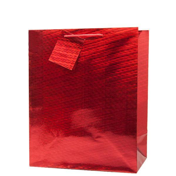 Red Holographic Medium Bag
