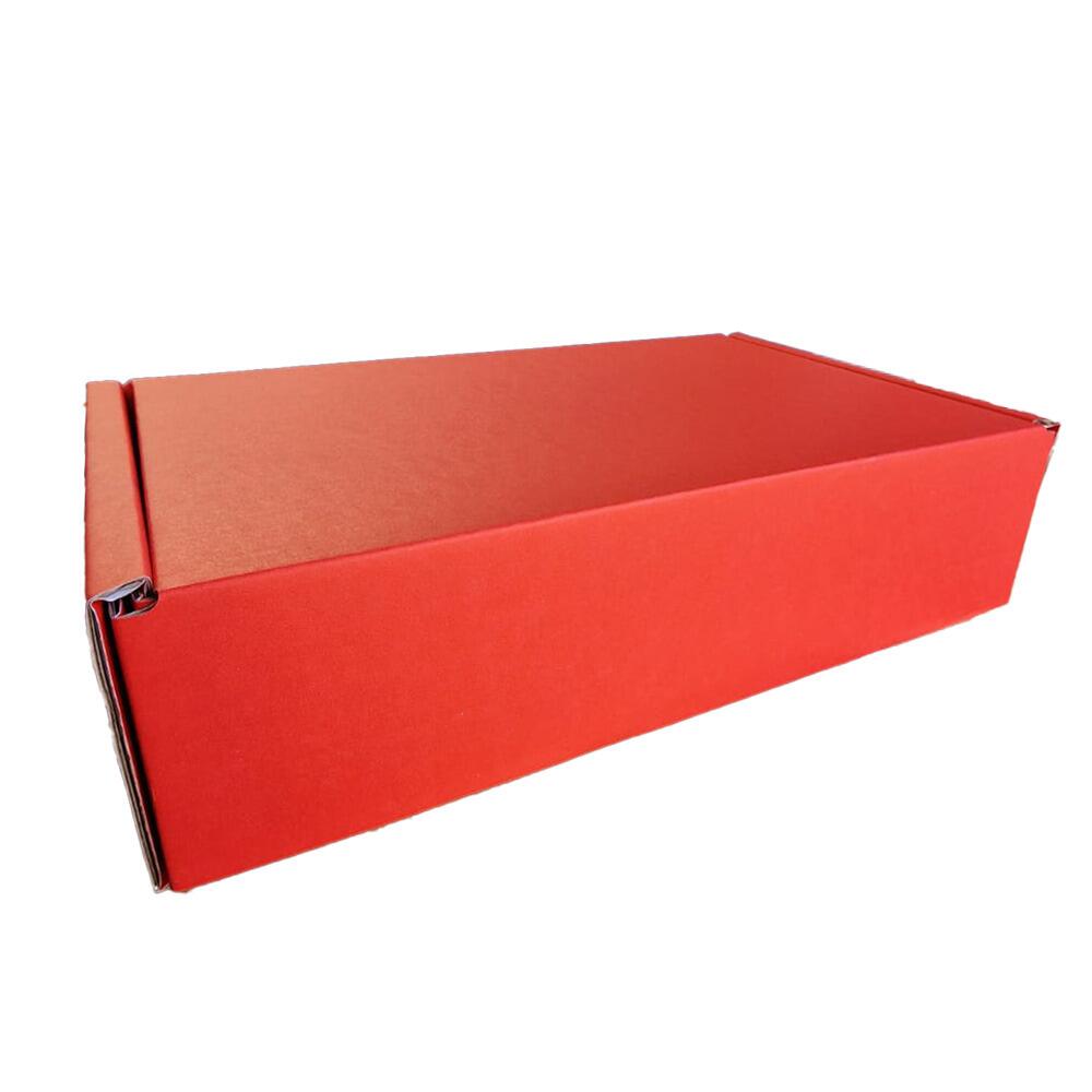 Red Mailer Box Inside & Out Extremely Rigid. Perfect Hamper Box or 2/3 ...