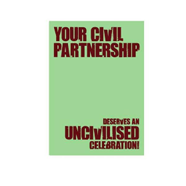 Your Civil Partnership Card