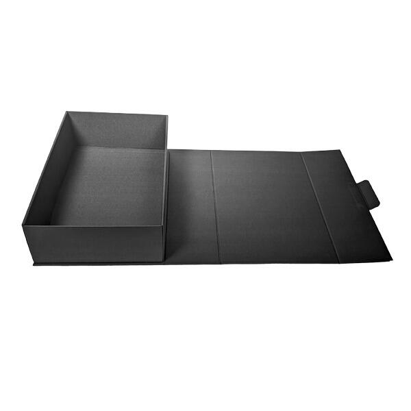 Eco Friendly Rigid Black Gift Box