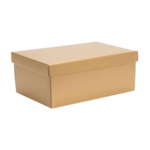 Small GOLD Gift Box with Lid (12 inch)