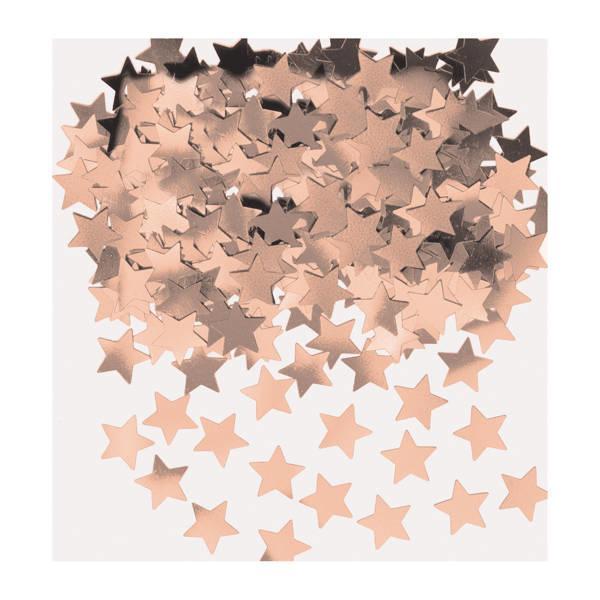Rose Gold Small Stars Foil Confetti