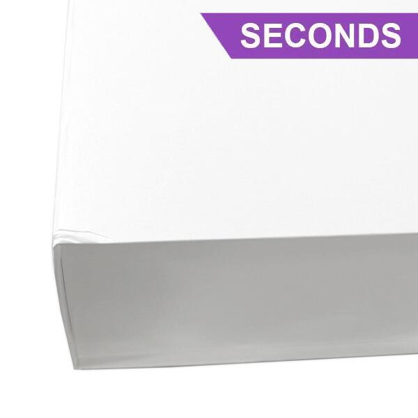 Damaged White A4 Magnetic Rigid Gift Box - Discounted & Non-Returnable ...