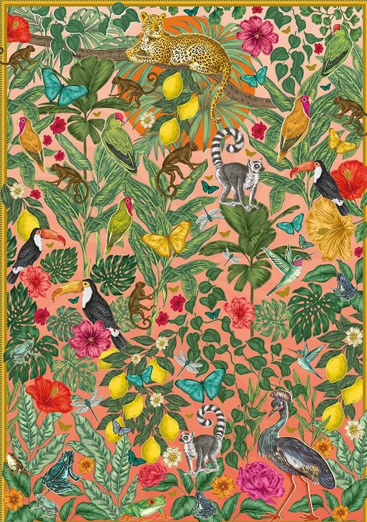 Nature Inspired Gift Wrapping Paper Roll 3m