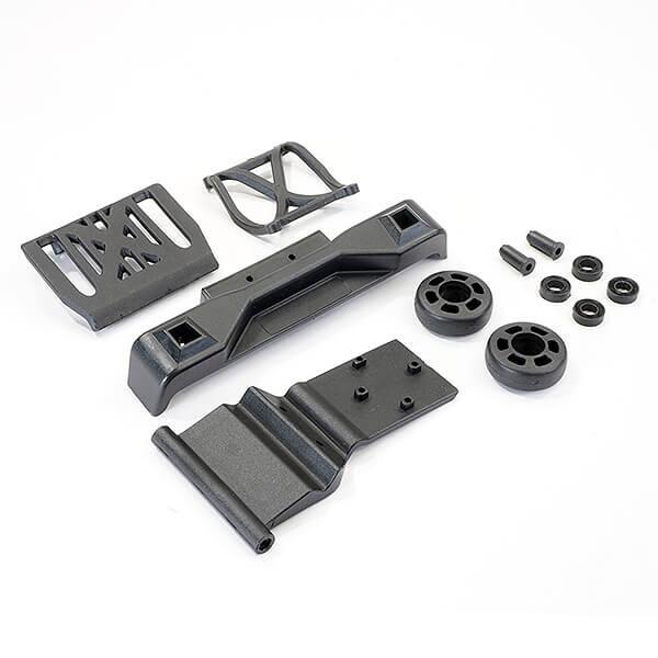 FTX Ramraider Rear Bumper and Wheelie Bar Set