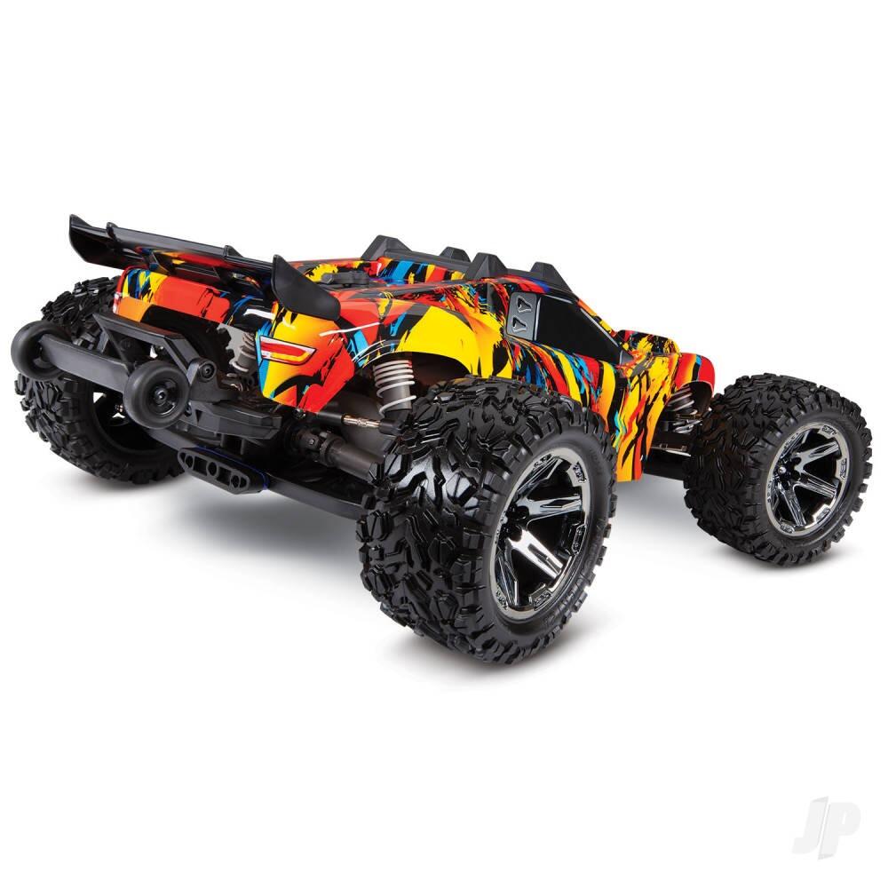 Traxxas Rustler 4X4 VXL 1:10 4WD RTR Brushless Electric Stadium Truck ...