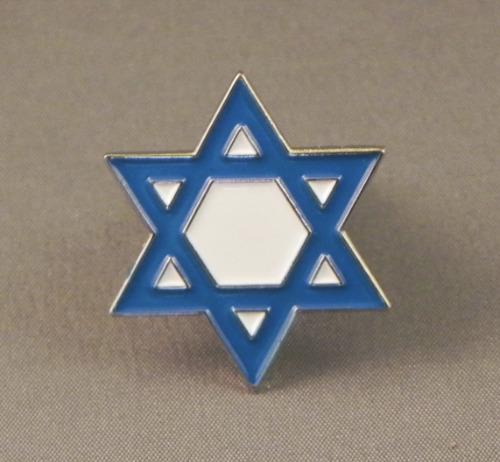 20 X Star of David Pin Badges