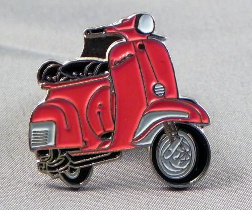 Wholesale 20 x Red Scooter (Style 2) Pin Badges | Wholesale Enamel Pin ...
