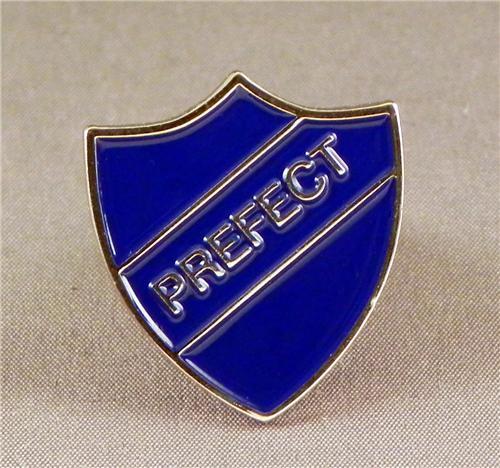 Wholesale 20 x Blue Prefect Pin Badges | Wholesale Enamel Pin Badges UK
