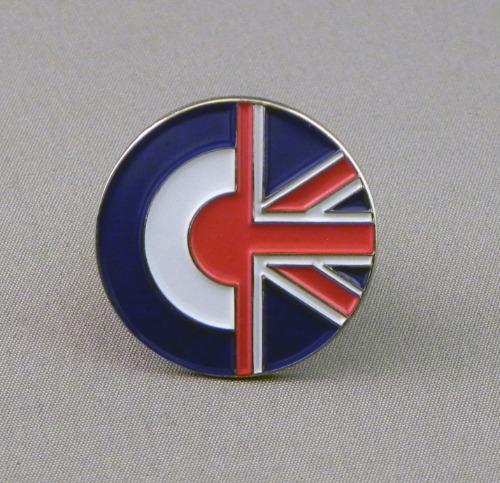 Wholesale 20 x Roundel Union jack Pin Badge | Wholesale Enamel Pin ...