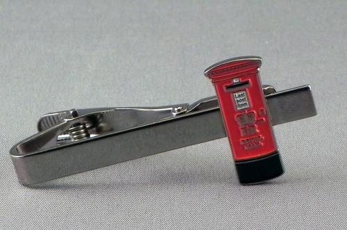 Wholesale 10 x Classic British Red Post Box Tie Clips | Wholesale Tie ...
