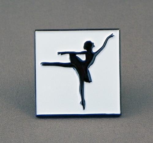 Wholesale 20 x Ballet Dancer Pin Badge | Wholesale Enamel Pin Badges UK