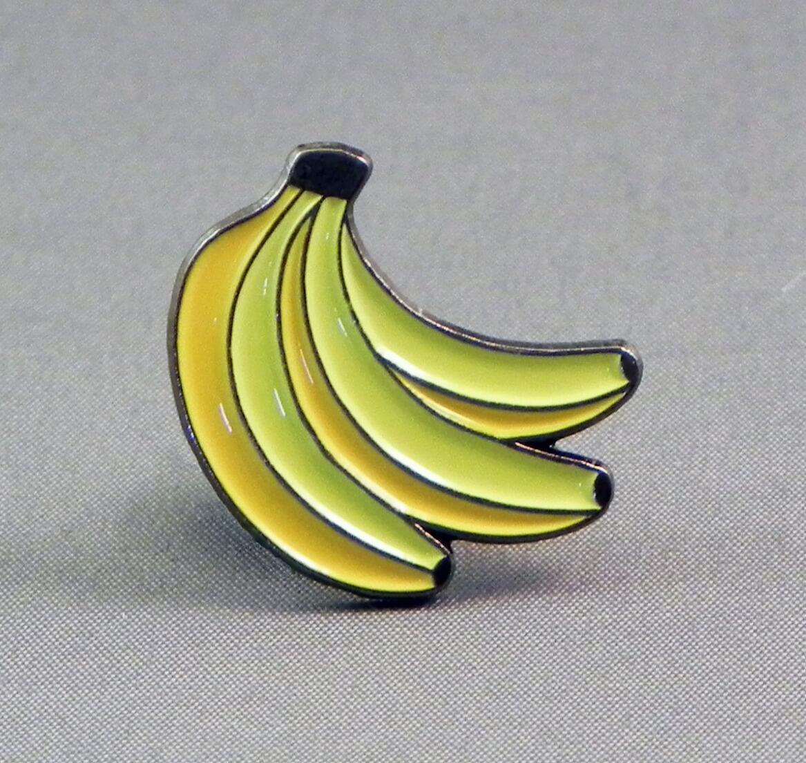 Wholesale 20 x Bananas Pin Badges | Wholesale Enamel Pin Badges UK