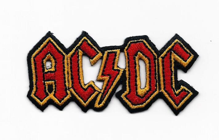 AC DC Iron on Patch | Iron-On Patches | JKs Bargains