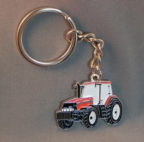 Wholesale 10 x Red Tractor Keyrings | Wholesale Keyrings UK