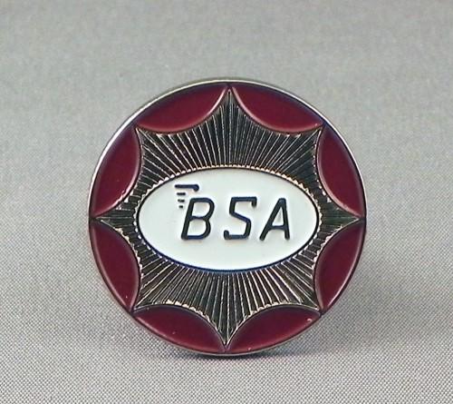Wholesale 20 x BSA Circle ( Nickel Platted) Pin Badges | Wholesale ...