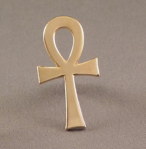 Wholesale 20 x Gold Plated Egyptian Ankh Pin Badges | Wholesale Enamel ...