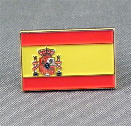Wholesale 20 x Spanish Flag - Flag of Spain Pin Badges | Wholesale ...