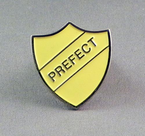 Wholesale 20 x Yellow Prefect Pin Badges | Wholesale Enamel Pin Badges UK