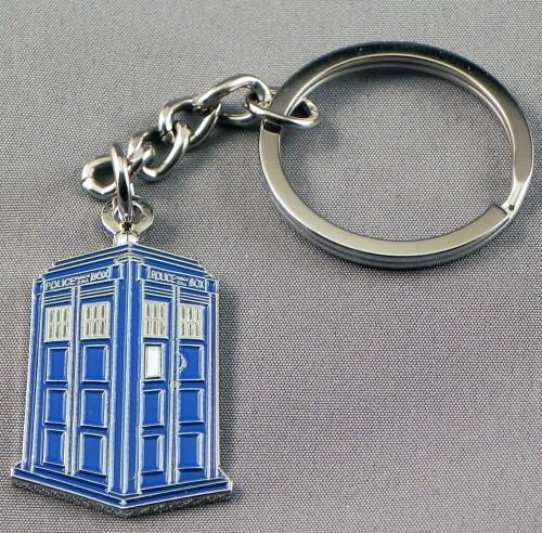 Wholesale 10 x Police Box Keyrings | Wholesale Keyrings UK