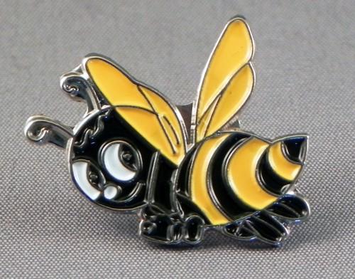 Wholesale 20 x Cartoon Bee Pin Badges | Wholesale Enamel Pin Badges UK