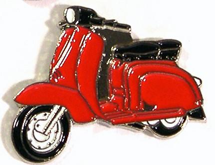 Wholesale 20 x Red Scooter Pin Badge | Wholesale Enamel Pin Badges UK