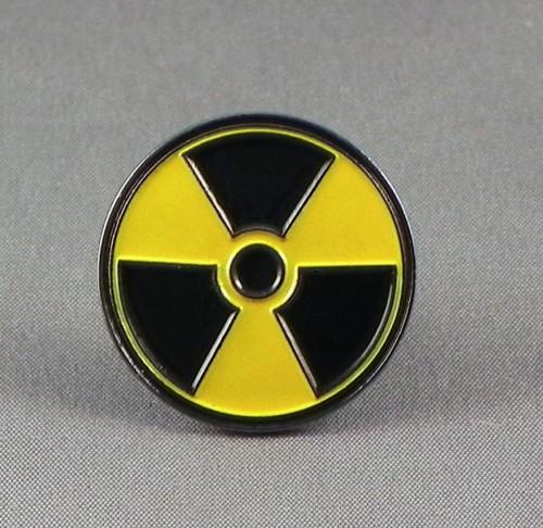 Wholesale 20 x Radioactive Symbol Pin Badges | Wholesale Enamel Pin ...