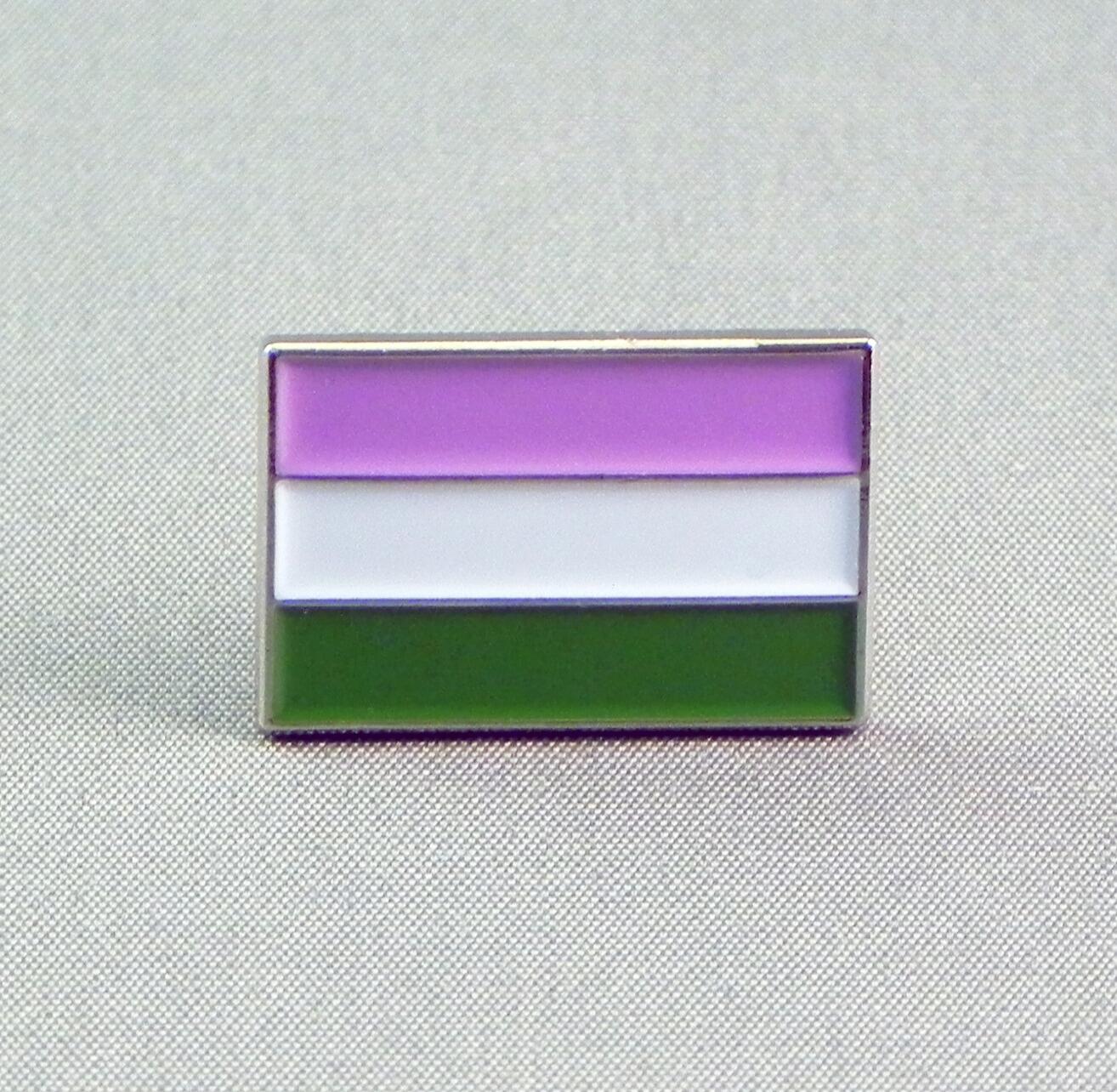 Wholesale 20 x Gender Queer Flag Pin Badges | Wholesale Enamel Pin ...