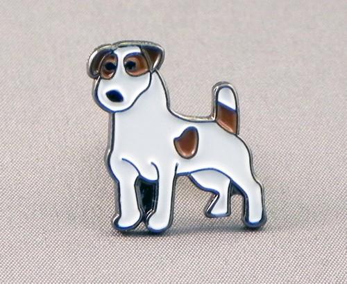 Wholesale Jack Russell Dog Pin Badge | JKs Bargains