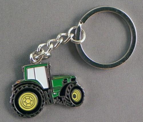 Wholesale 10 x Green Tractor Keyrings | Wholesale Keyrings UK