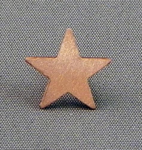 Wholesale 20 x Small Bronze Star Pin Badge | Wholesale Enamel Pin Badges UK