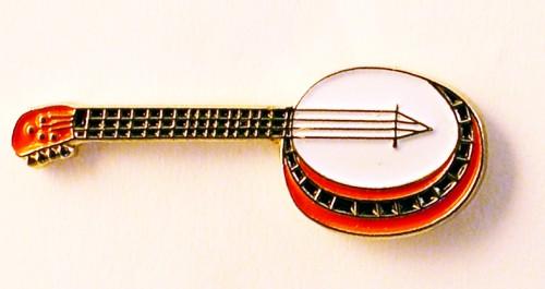 Wholesale 20 x Banjo Pin Badges | Wholesale Enamel Pin Badges UK