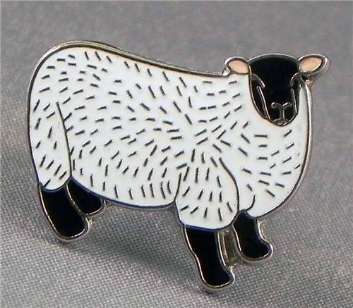 Sheep Pin Badge