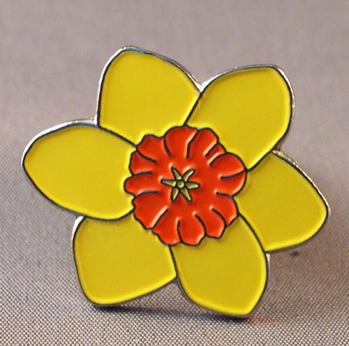20 x Daffodil Pin Badges